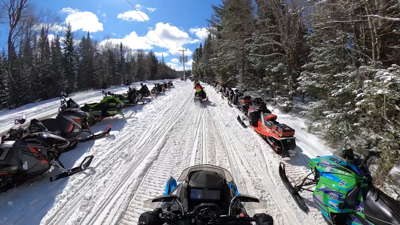 2026 Arctic Cat Catalyst 600 and 858 Test Drive Ride Along - Old Forge ...