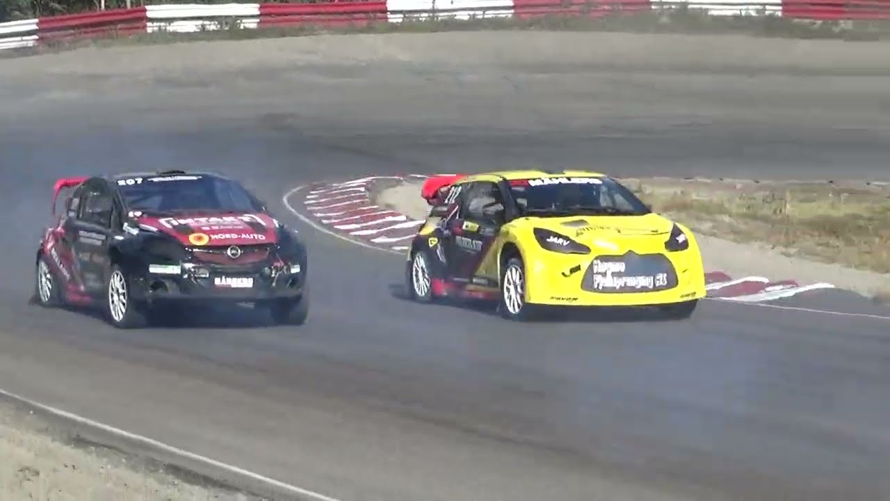 NM Rallycross Grenland. Super 2000. B Finale. 2022 - YouTube