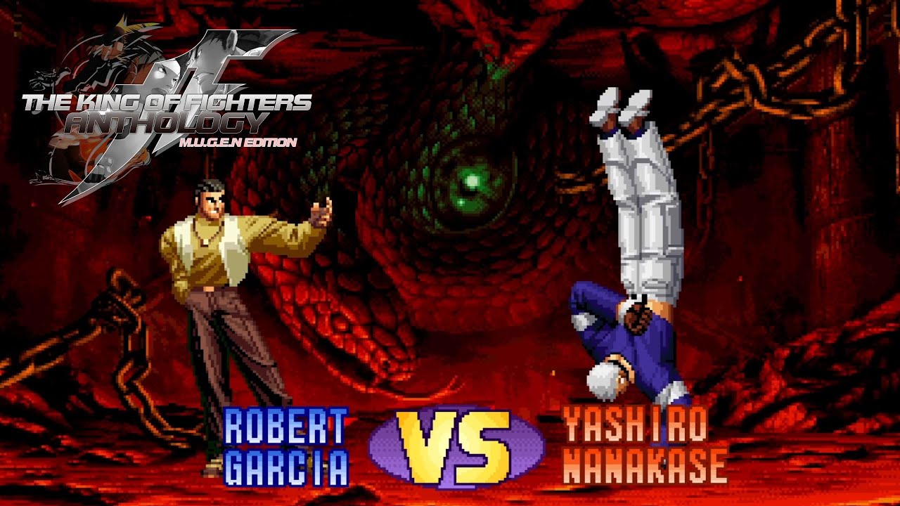 [KOF Mugen] Robert Garcia Team vs Yashiro Nanakase Team - YouTube