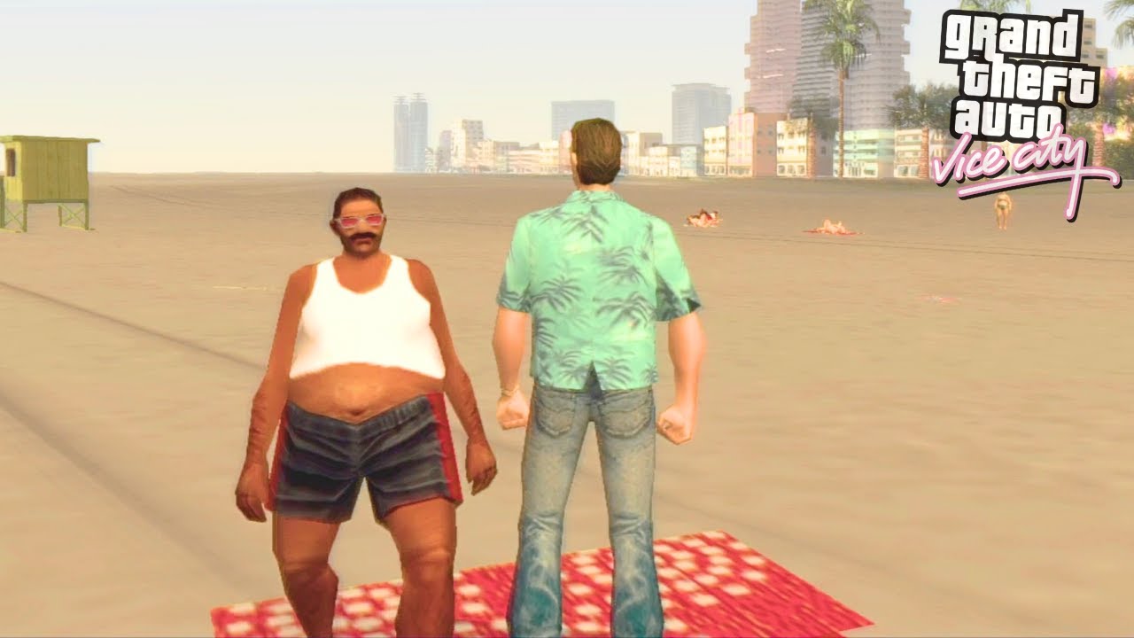 Iconic Npc! - GTA Vice City - YouTube