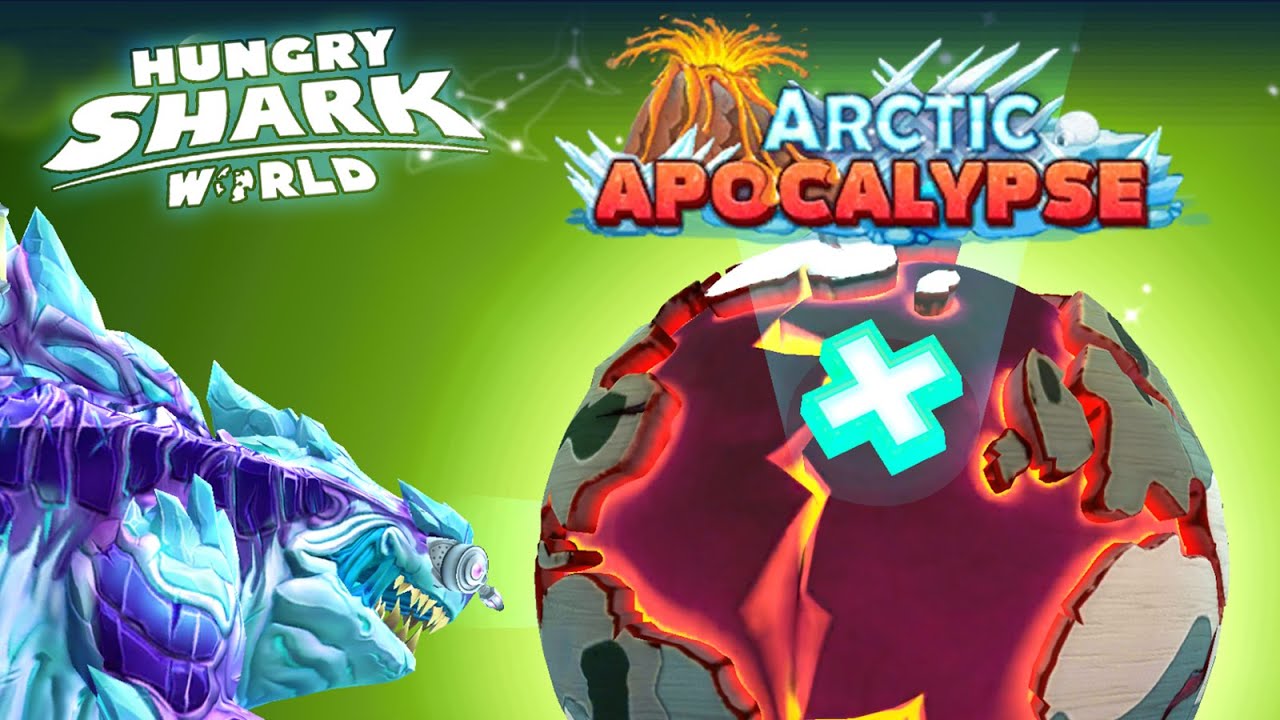 LA NOUVELLE MAP ARCTIC APOCALYPSE ! (Hungry Shark World #68) - YouTube