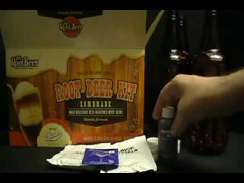 MR. ROOT BEER!! MAKE YOUR OWN ROOT BEER KIT!!! - YouTube