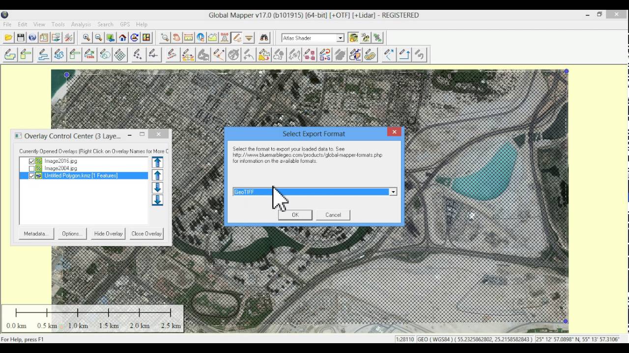 Rectify Google Earth Image At Different Dates rectify-google-earth-image-at-different-dates