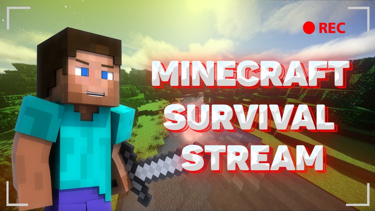 Minecraft Survival | Stream Live ! - YouTube
