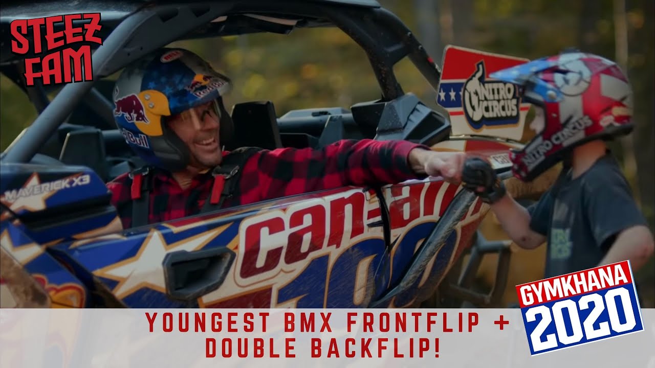 WORLD’S YOUNGEST BMX front flip and double backflip! Connor Stitt ...