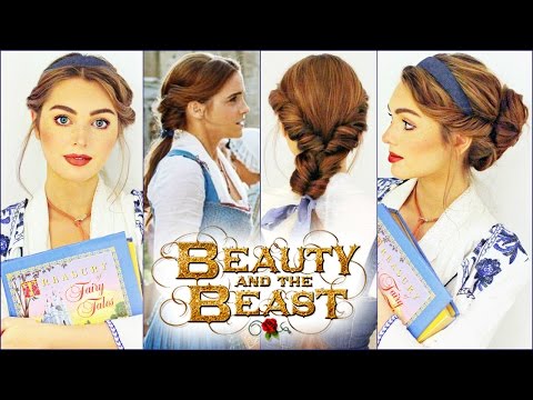 Emma Watson's Belle Hairstyles | Beauty & The Beast Tutorial鹿