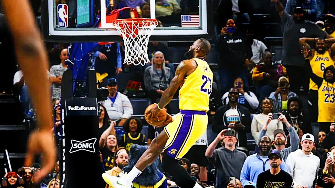 NBA Fans React To Viral LeBron James Dunk, In Timberwolves-Lakers Game ...
