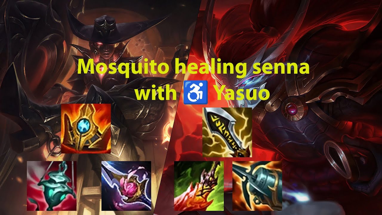 👁Mosquito healing senna takes over arena with my beloved Yasuo ♿ - YouTube