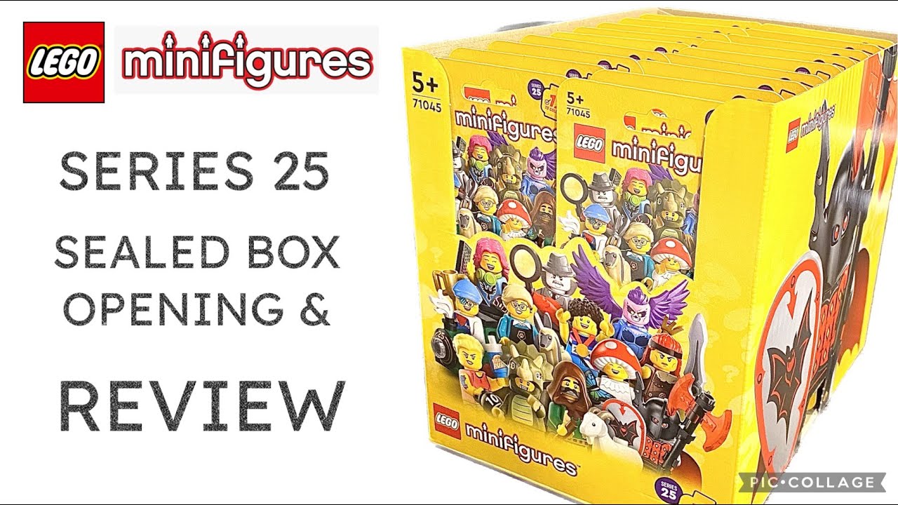 2024 LEGO Minifigures 71045 Series 25 Sealed Box Opening & REVIEW ...