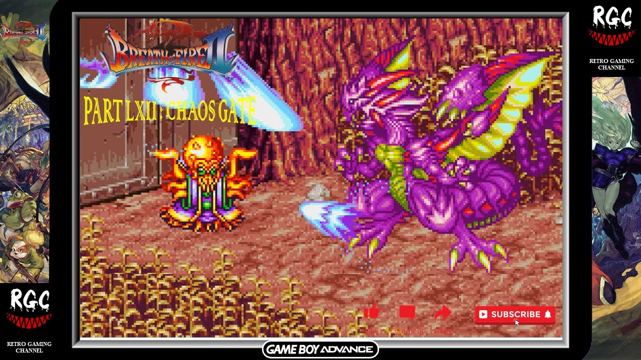 Breath of Fire 2 Walkthrough GBA - [Chapter 62 : Chaos Gate] - YouTube