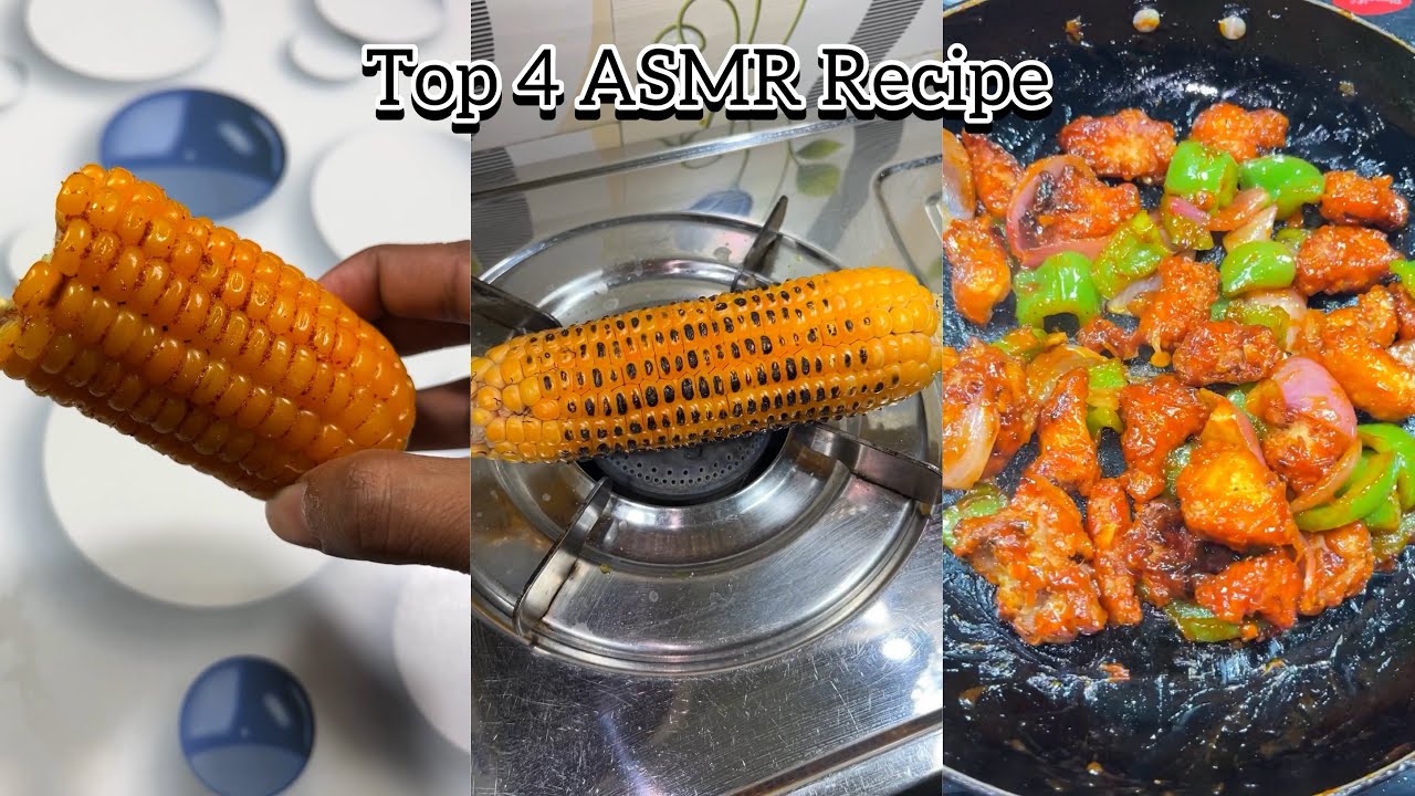 Top 4 ASMR Recipe videos|#viral #subscribe #trending #trending # ...