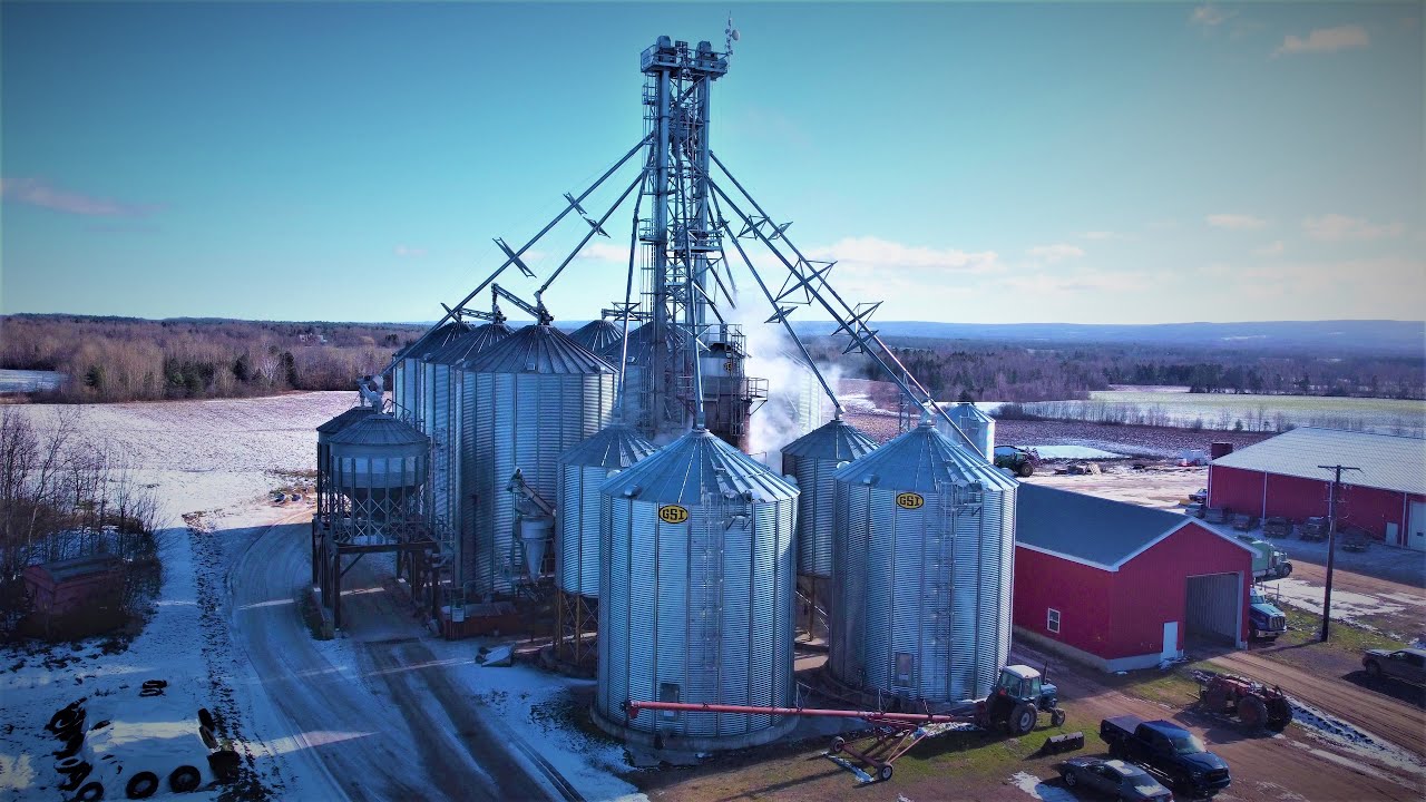 Windcrest Farm Ltd. Grain Centre - YouTube