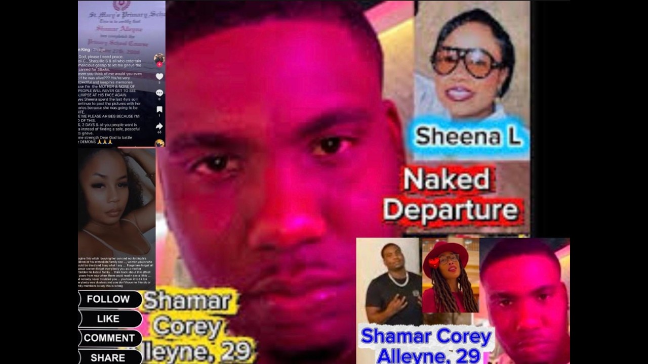 Shamar Corey Alleyne - Final Farewell causing BIG STINK - Mother ...
