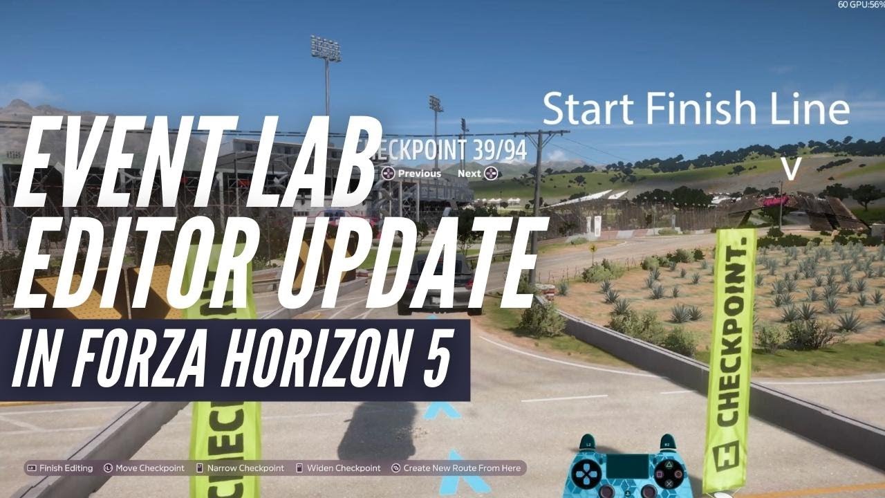 Event Lab Editor Update | Forza Horizon 5 Update - YouTube