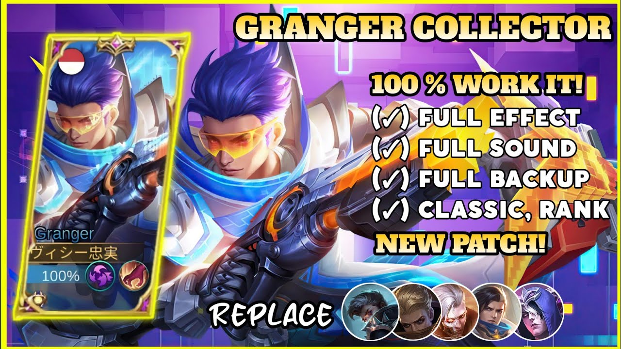 Script Skin Granger Collector No Password | Patch Terbaru | Full Effect ...