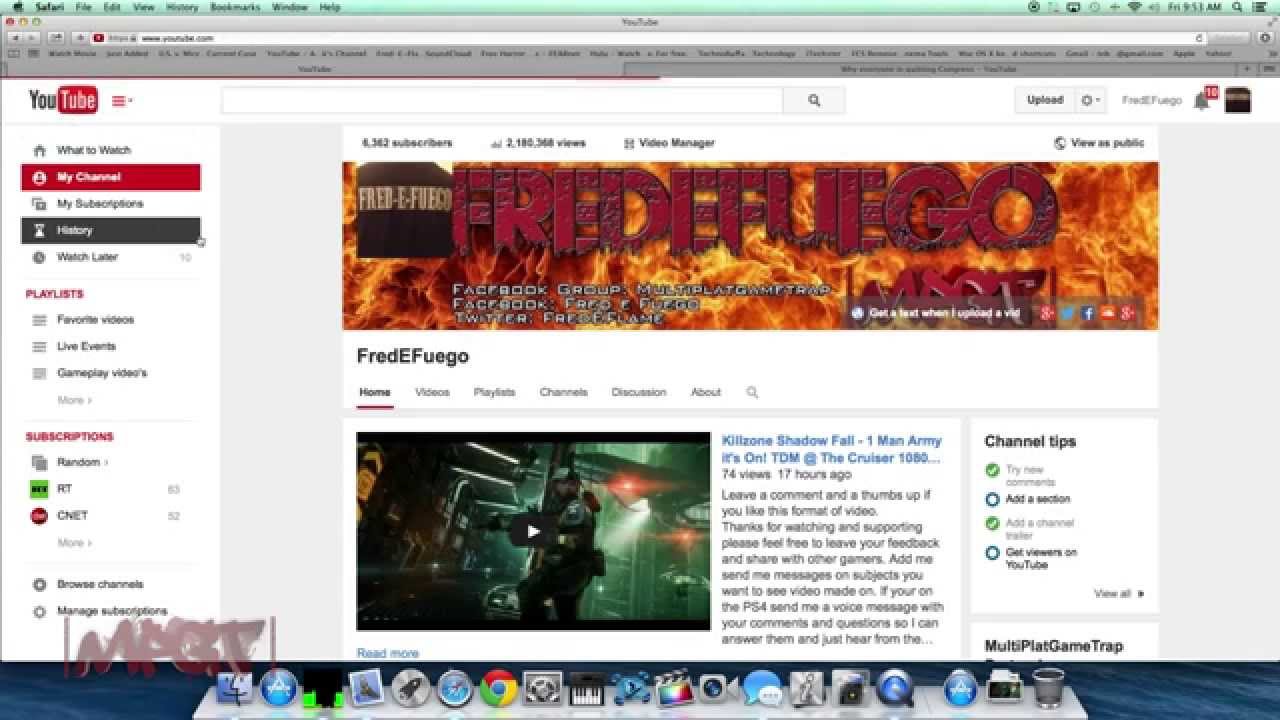 How to get all Subscription Videos to show up in your FEED! 1080p HD ...