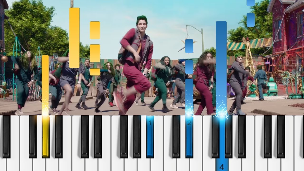 Disney's ZOMBIES - My Year - Easy Piano Tutorial - YouTube