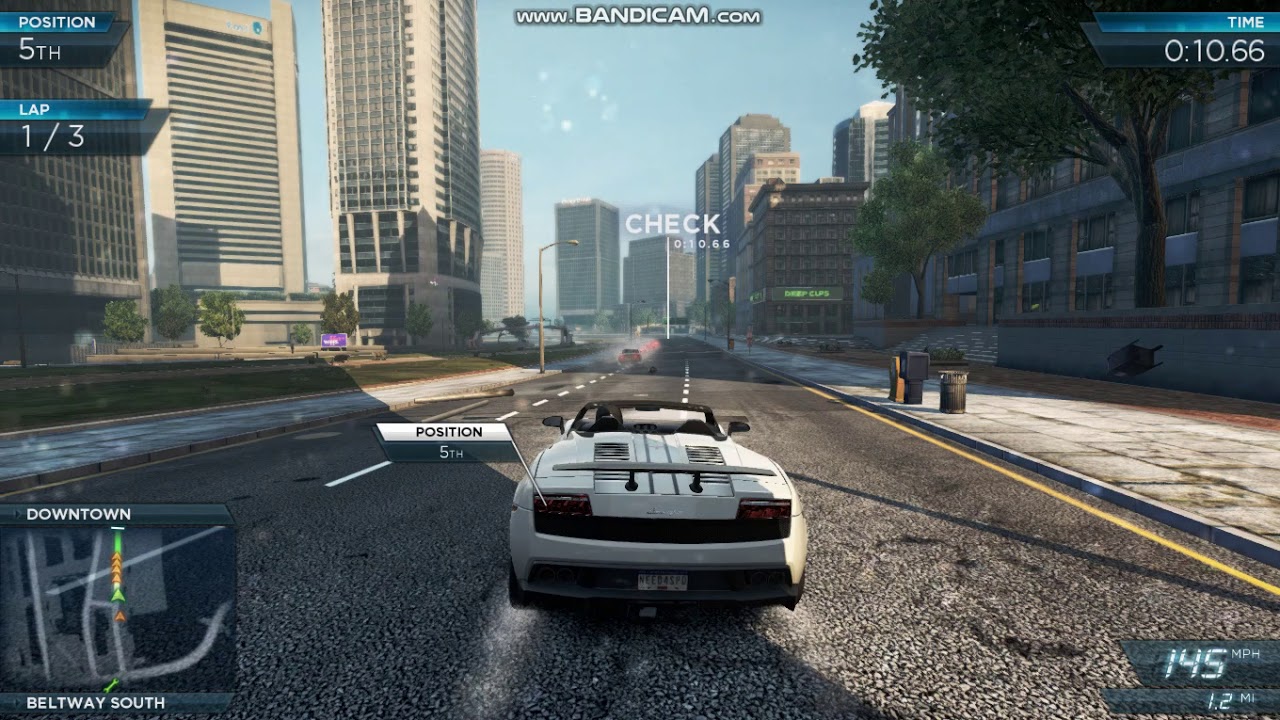 NFS Most Wanted 2012 Game play - YouTube