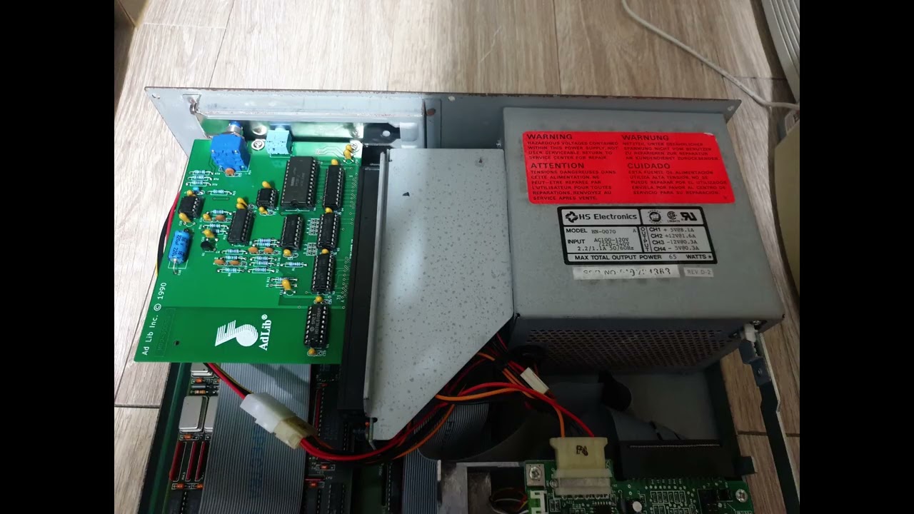 SAMBO TRIGEM 286H+ DESKTOP COMPUTER RESTORE 삼보 트라이젬 286H+ 본체 복원 - YouTube