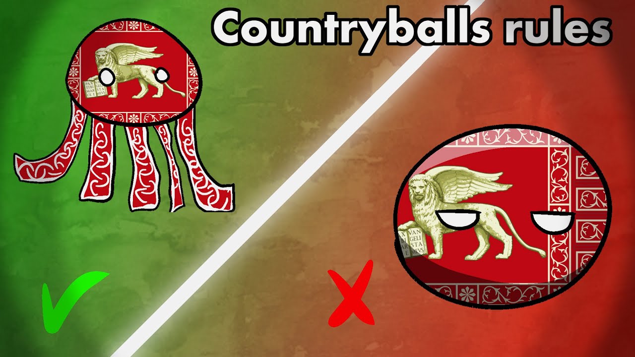 Countryballs Rules | HOW TO DRAW COUNTRYBALLS CORRECTLY?| (PART 5 ...