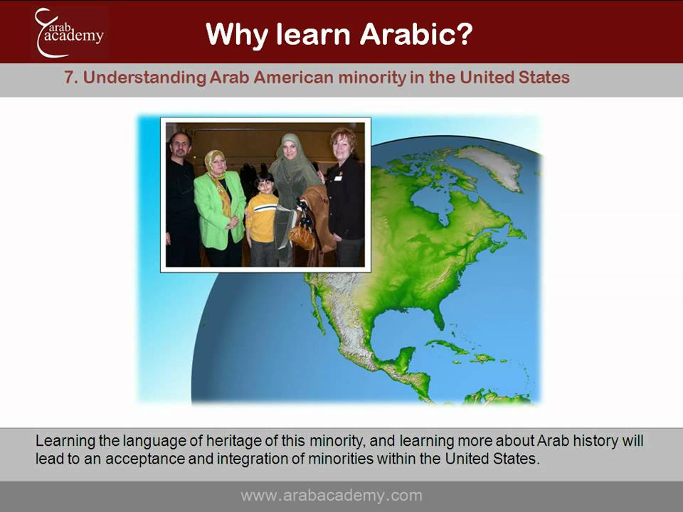 Why learn Arabic ? - YouTube