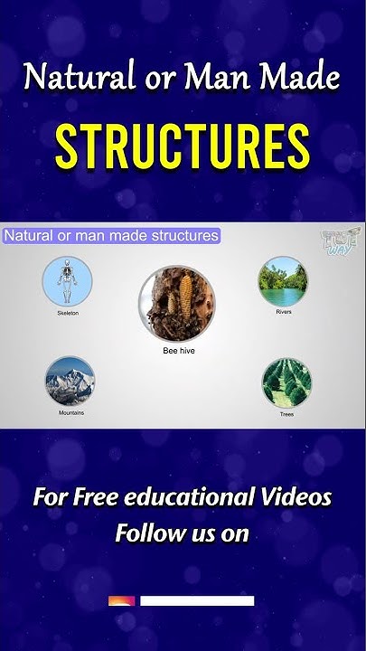Structure | Natural Structures, Man Made Structures | Examples of ...