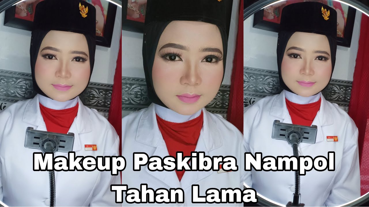 Tutorial Makeup Untuk Paskibraka Pembawa Bendera Upacara.Viral Makeup ...