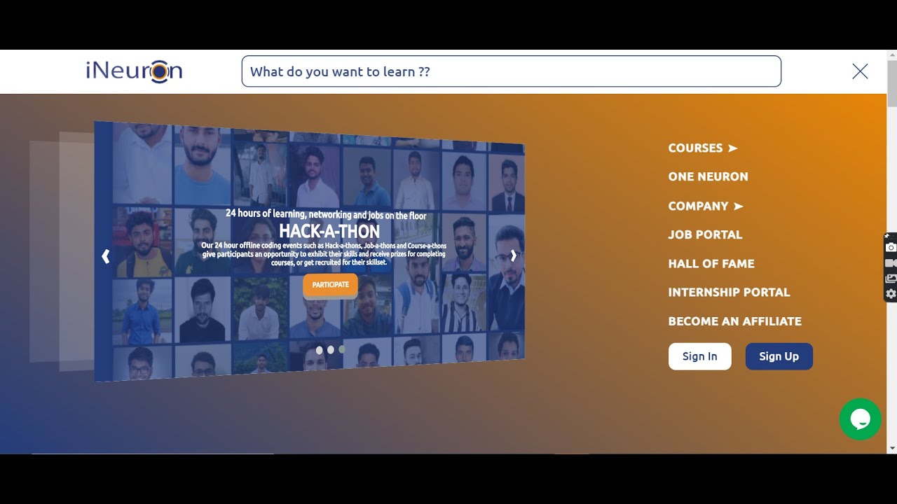 Hackathon Project for Ineuron || Project Show case || Code With Akash - YouTube