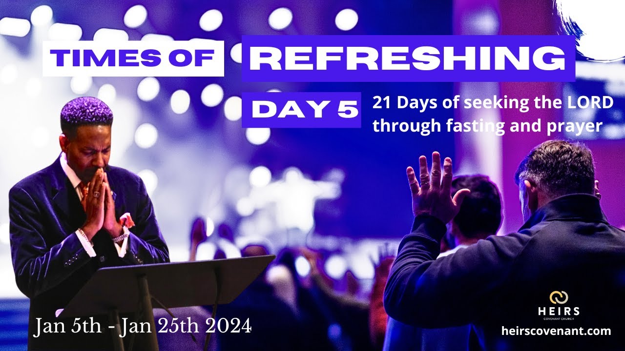 Times of Refreshing Day 5: Walk in Purity and Righteousness - YouTube