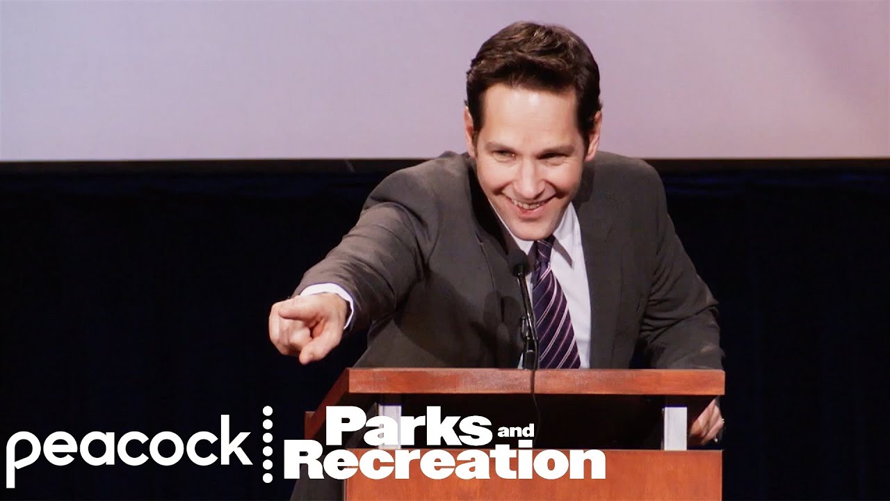 The Debate | Parks and Recreation - YouTube