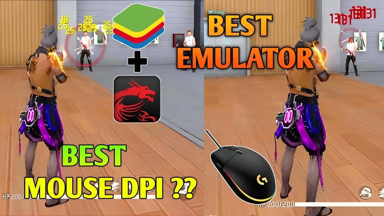 Best Emulator For Free Fire On PC | Best Mouse DPI For Free fire ...