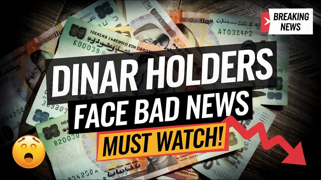 Iraqi Dinar 🔥 Dinar Holders Face Bad News – Must Watch! 🔥 Iraqi Dinar ...