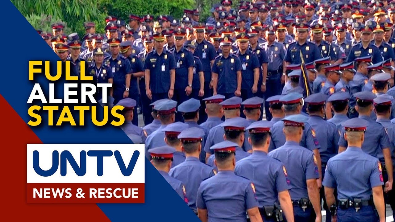Full alert status, nakataas na sa PNP para sa holiday season - YouTube