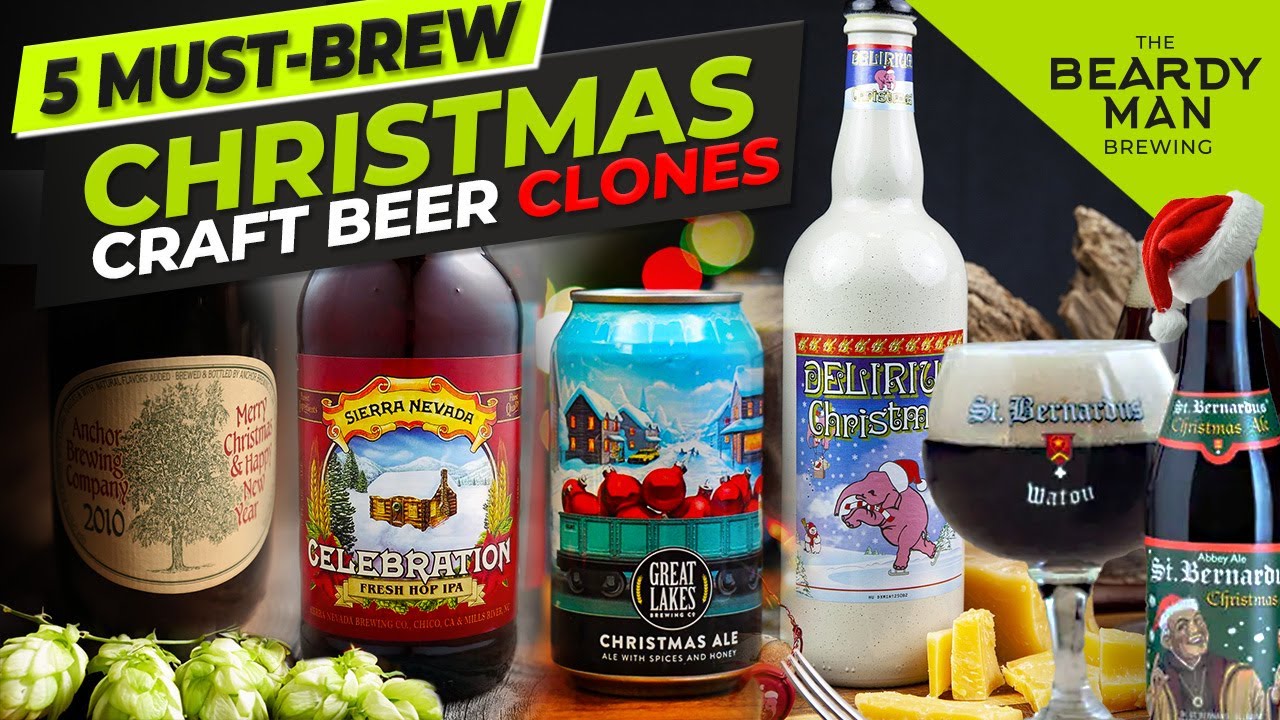 5 Must-Brew Christmas Craft Beer Clones for the Holidays! - YouTube