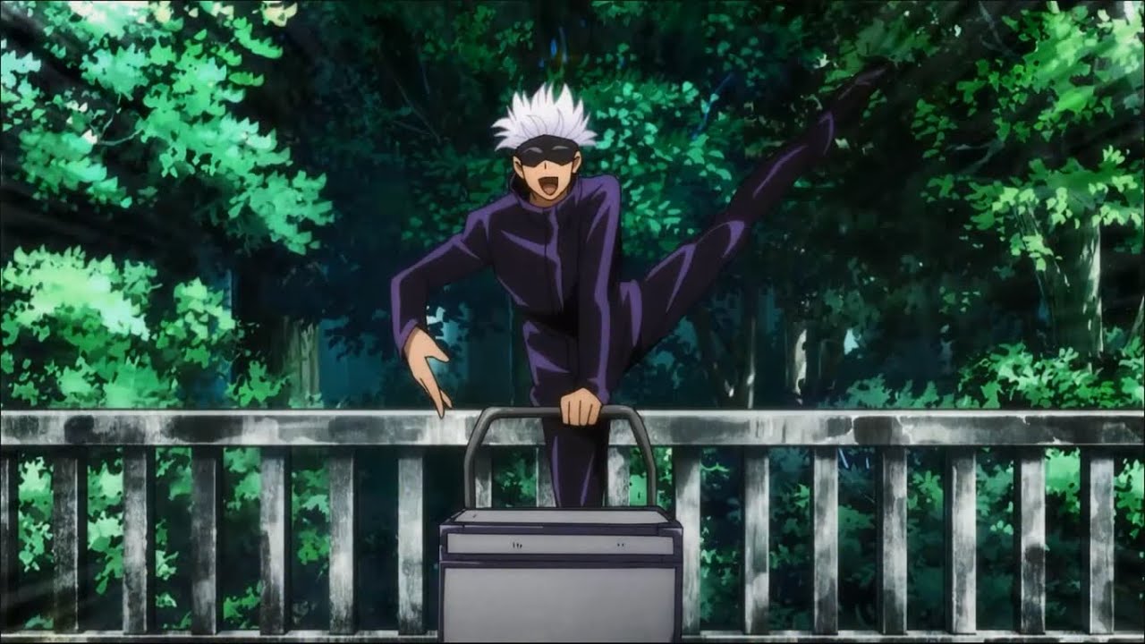 Gojo Satoru on crack | Jujutsu Kaisen funny moments - YouTube
