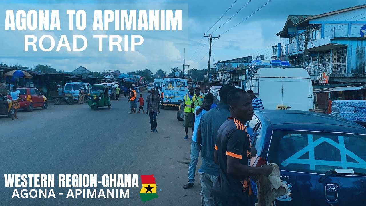 A Road Trip From Agona Nkwanta To Apimanim - Via Tarkwa Road - YouTube