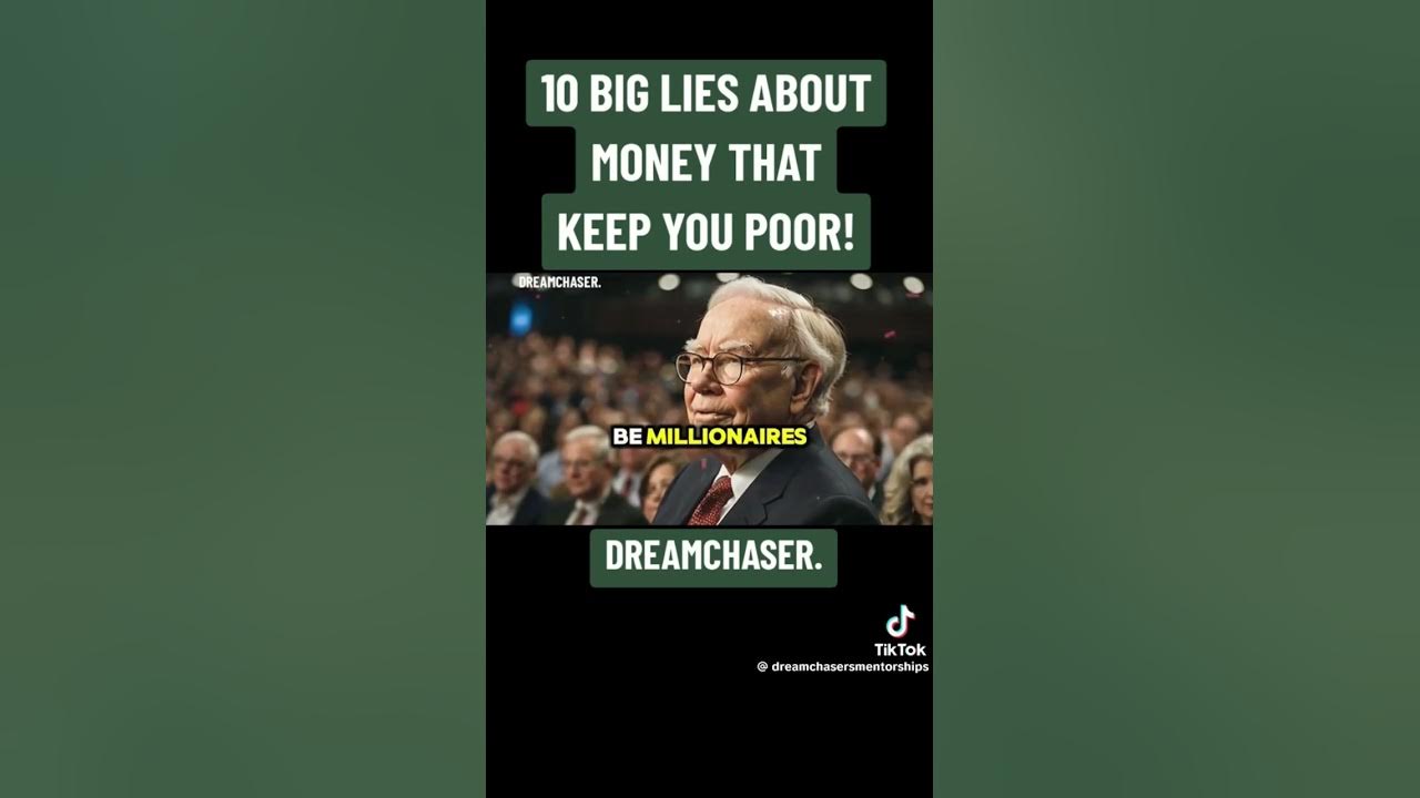 10 Big lies about money 💸 that keeps you poor.#LearnWithMe#StudyTips# ...