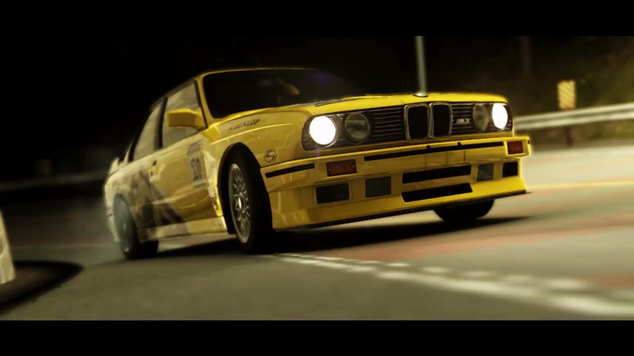 Bmw E30 Night drifting on Yama Ga Tomaranai - YouTube