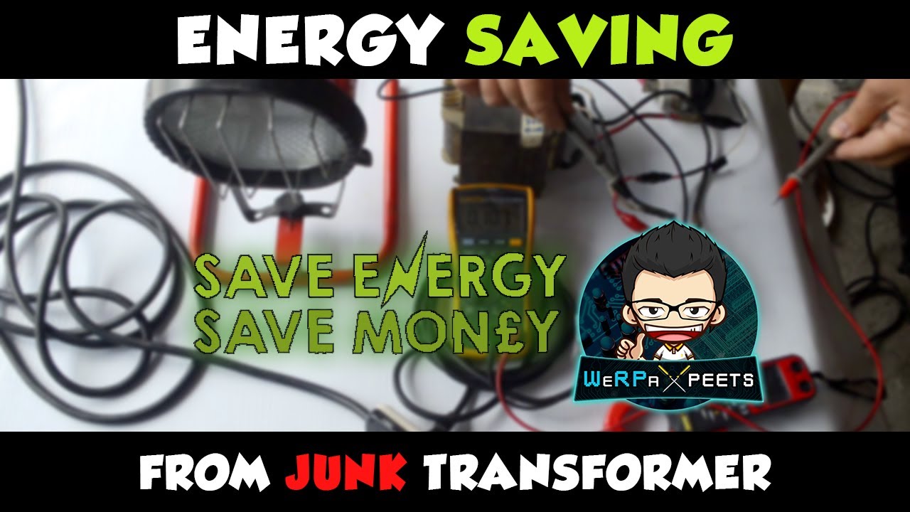 Energy Saving Device from Junk Transformer - YouTube
