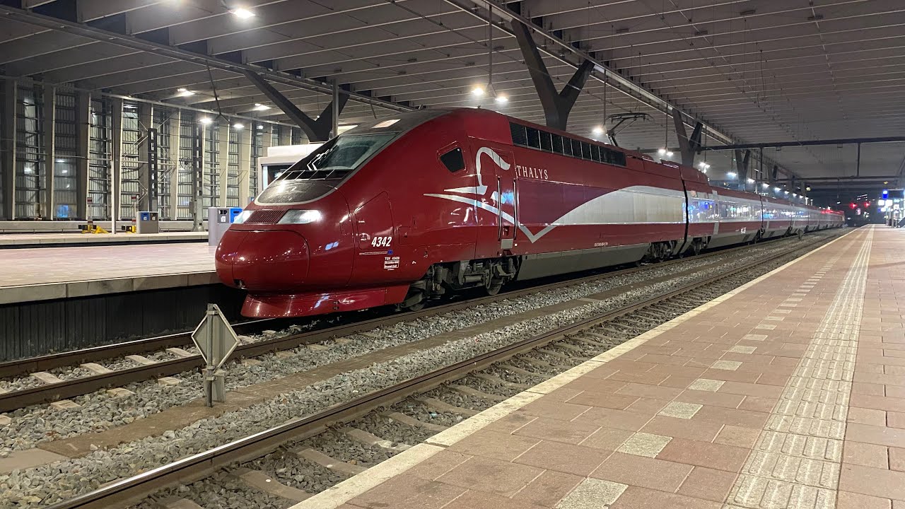 De Ruby Thalys 4342 op Rotterdam Cs, 14/2/2023 - YouTube