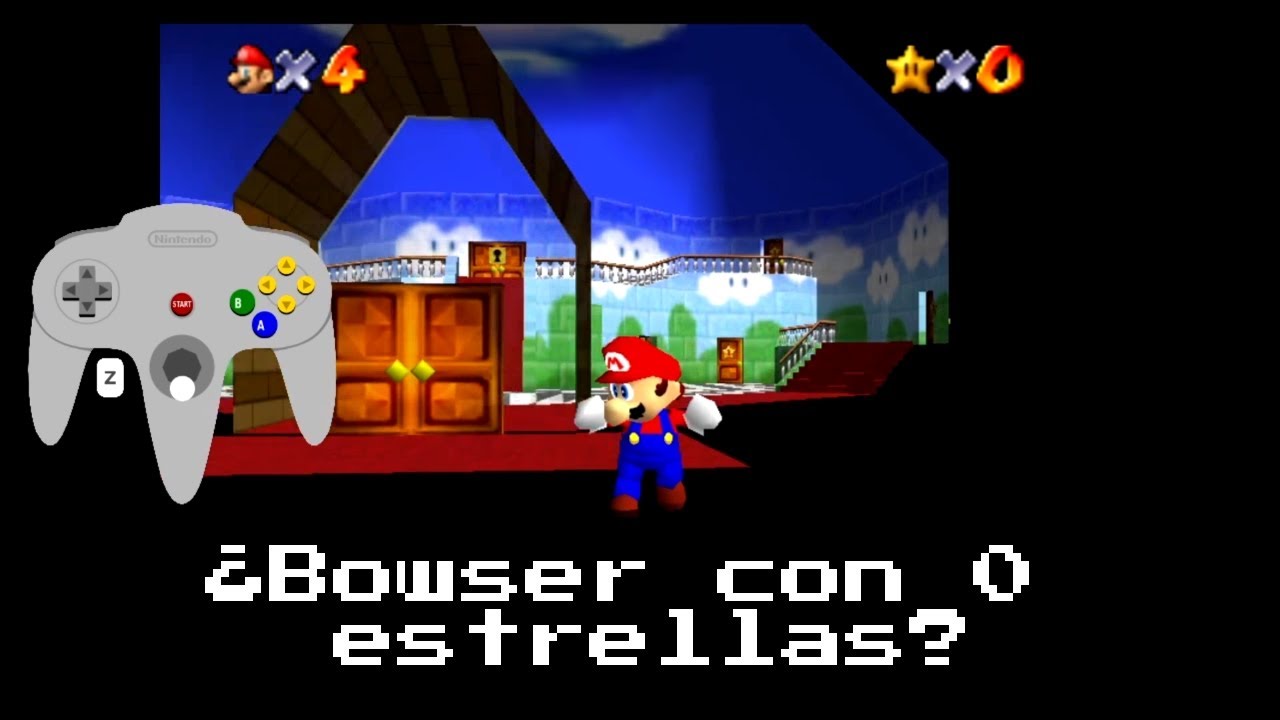 Trucos Secretos Y Glitches Super Mario 64 2 ¿bowser Con 0 Estrellas
