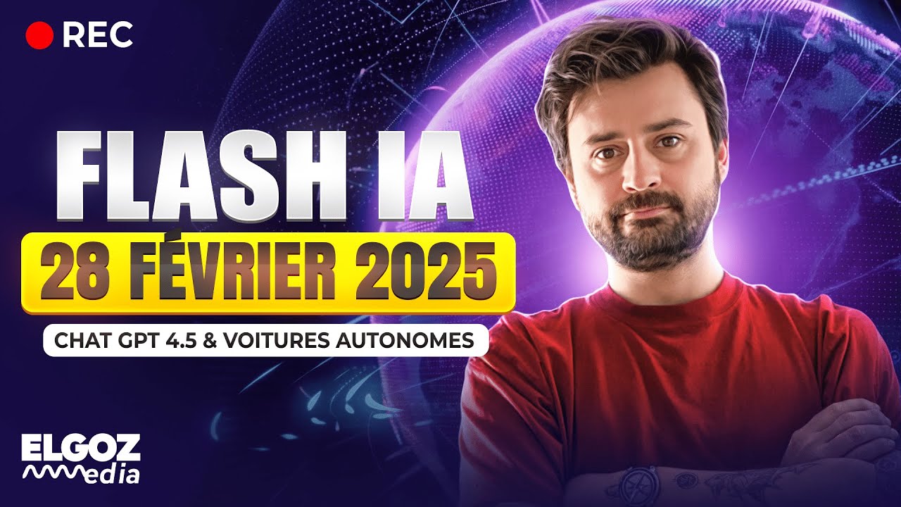 🚨 Flash IA 28/02/2024 - L'actu de l'intelligence artificielle en 5 min ...