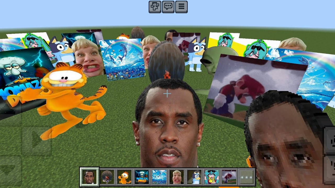 New CUSTOM Nextbots MOD ADDON in Minecraft PE - YouTube