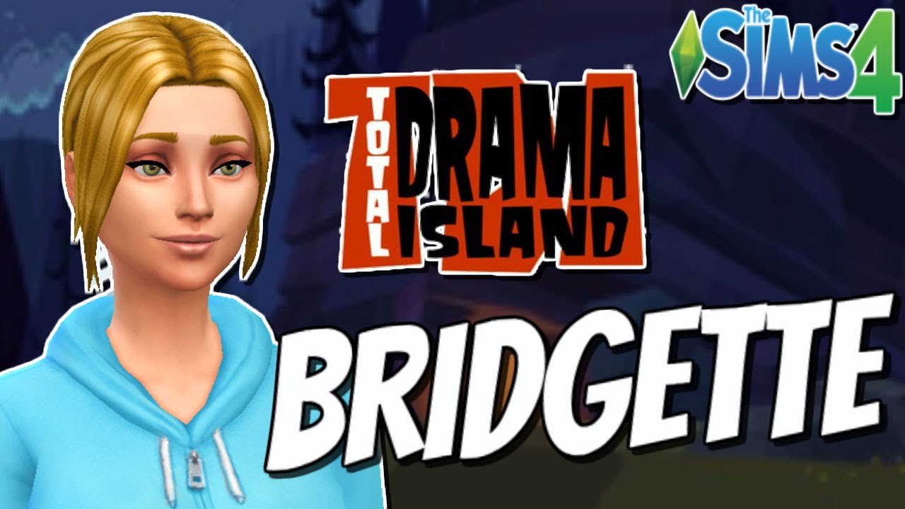 Total Drama Island: BRIDGETTE - Sims 4 CAS - YouTube