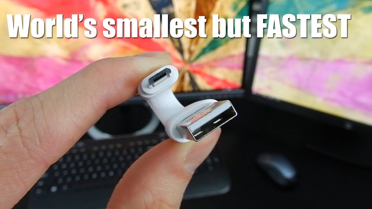 BEWIRED | WORLD'S smallest android charging cable - YouTube