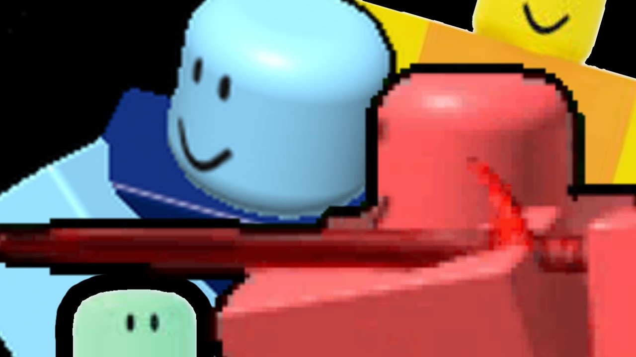 blue has hard time finding red slap battles - YouTube