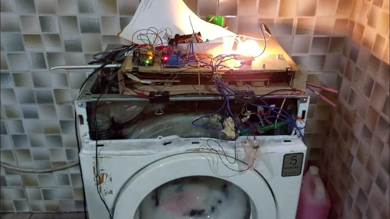 washing machine with Arduino Plus zero crossing :-) work perfectly - YouTube