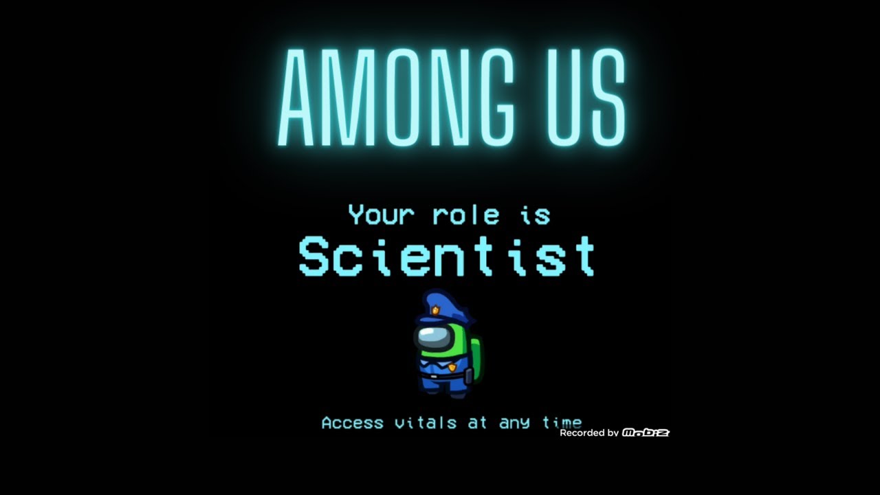 Playing Among Us : Scientist for the first time : Among us challenge ...