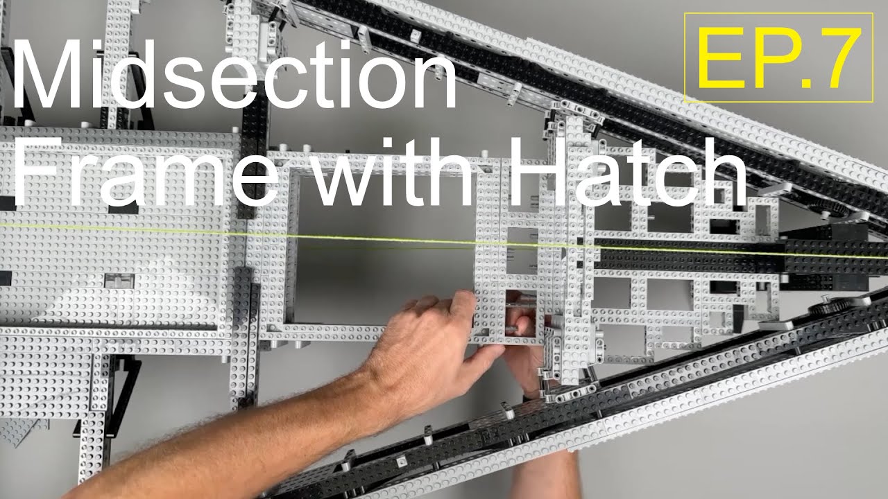 Building the Midsection Frame with Access Hatch – Star Destroyer MOC ...