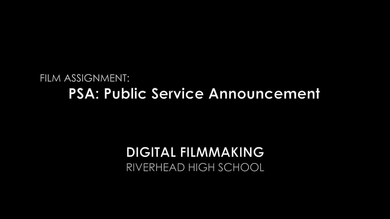 Title Screen: PSA - YouTube